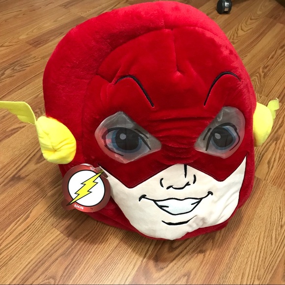 DC Comics | Costumes | Maskimals Flash Oversized Plush Mask Nwt | Poshmark